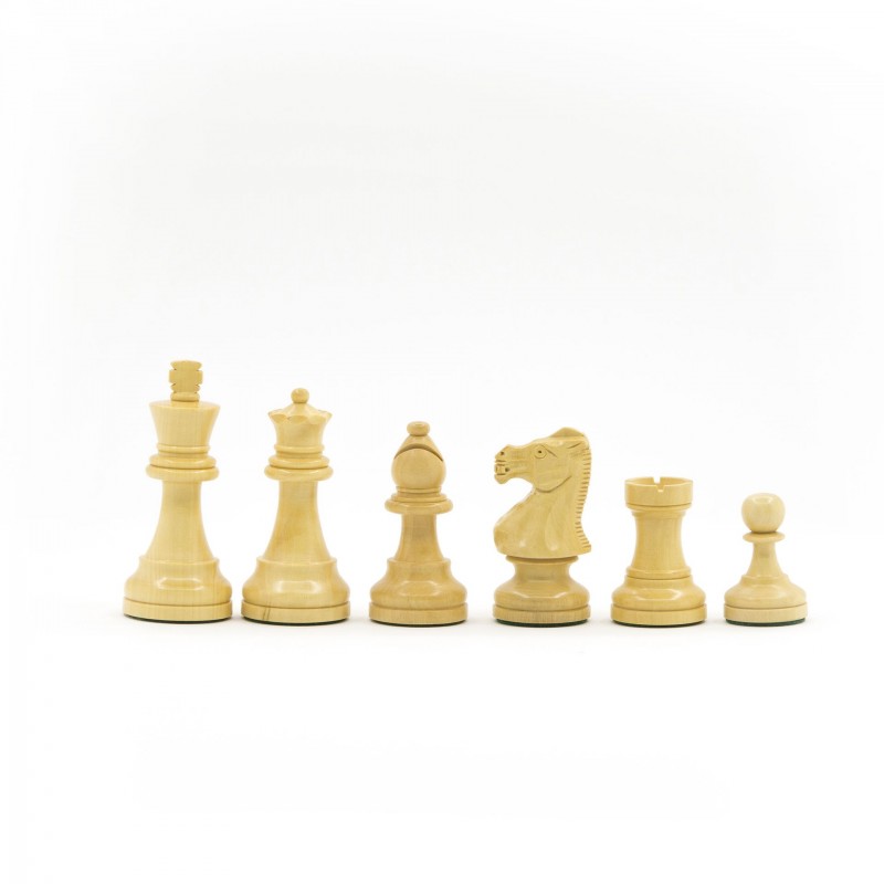 Classic Staunton chess pieces in rosewood