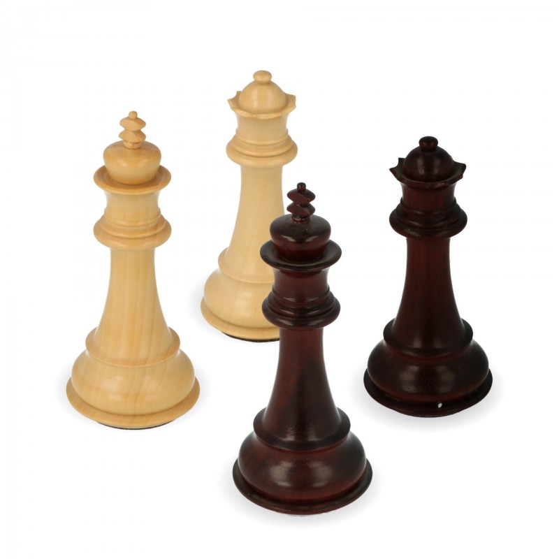 classic chess pieces Staunton model in rosewood gem carved and finished ...